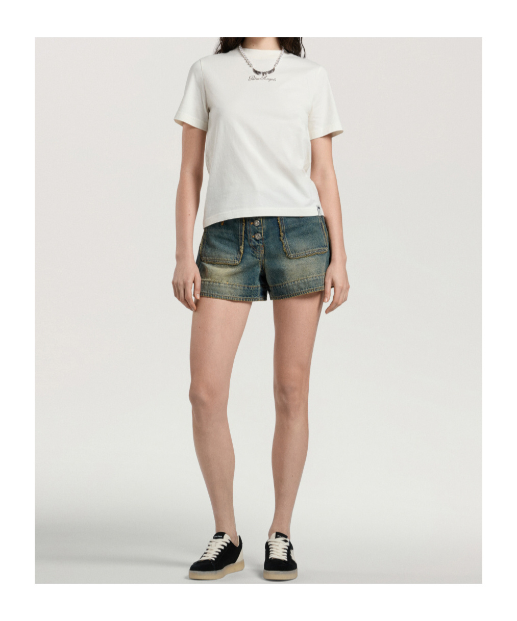 PALM ANGELS PALM ANGELS Cotton Graphic Print T-shirt